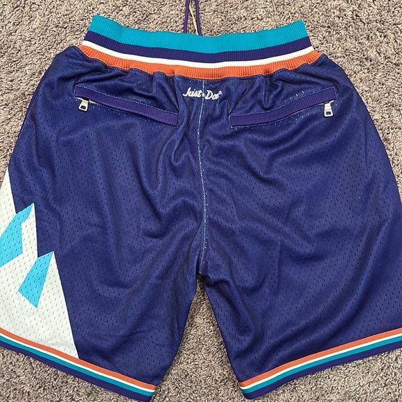 Just Don | Shorts | Just Don Mitchell And Ness Retro Basketball Short ...